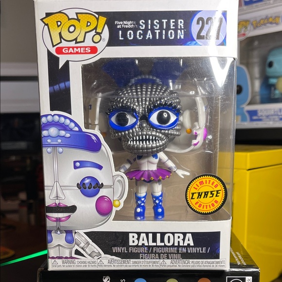 Funko | Toys | Funko Sister Location Ballora Chase Edition Figure ...